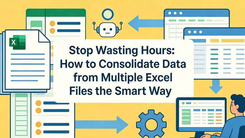 Consolidate Data from Multiple Excel Files with AI in 2025