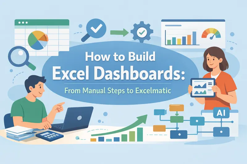 How to Build Excel Dashboards