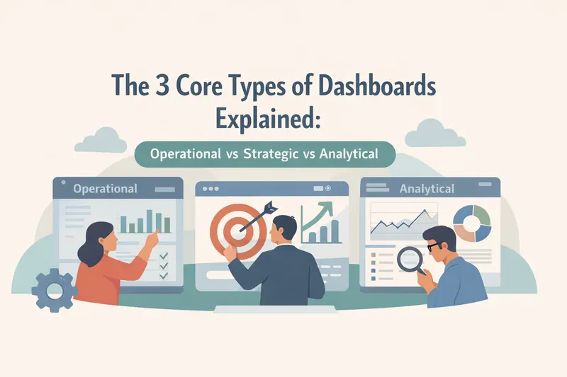 The 3 Core Types of Dashboards Explained: Operational vs Strategic vs ...