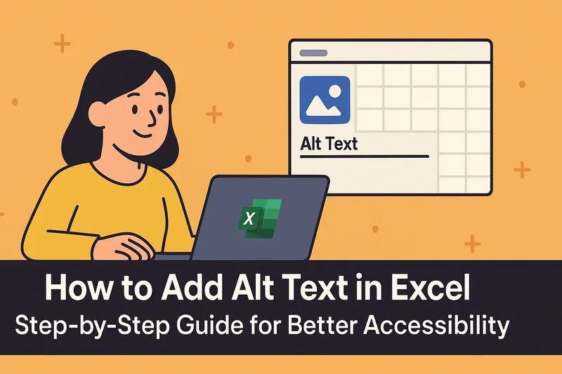 How to Add Alt Text in Excel | RowSpeak AI Excel Operation