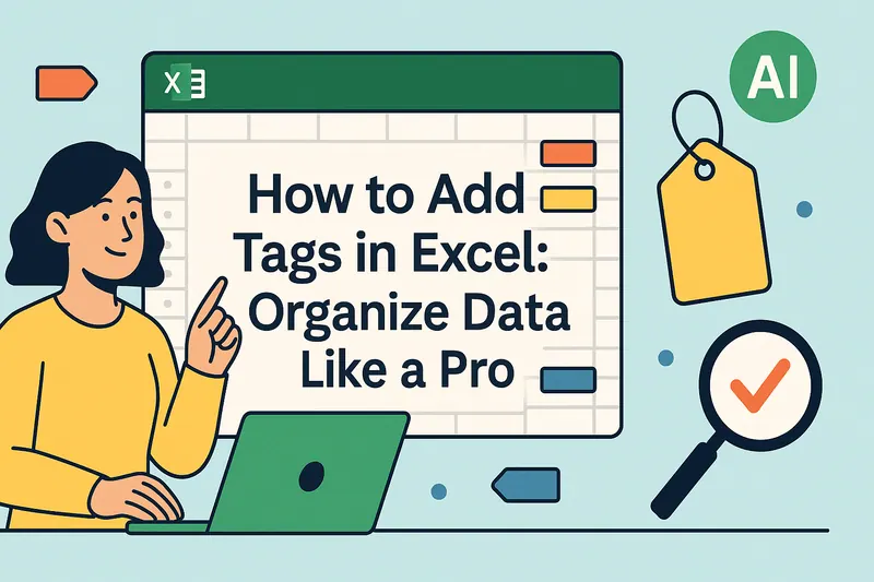 How to Add Tags in Excel | RowSpeak AI Excel Operation