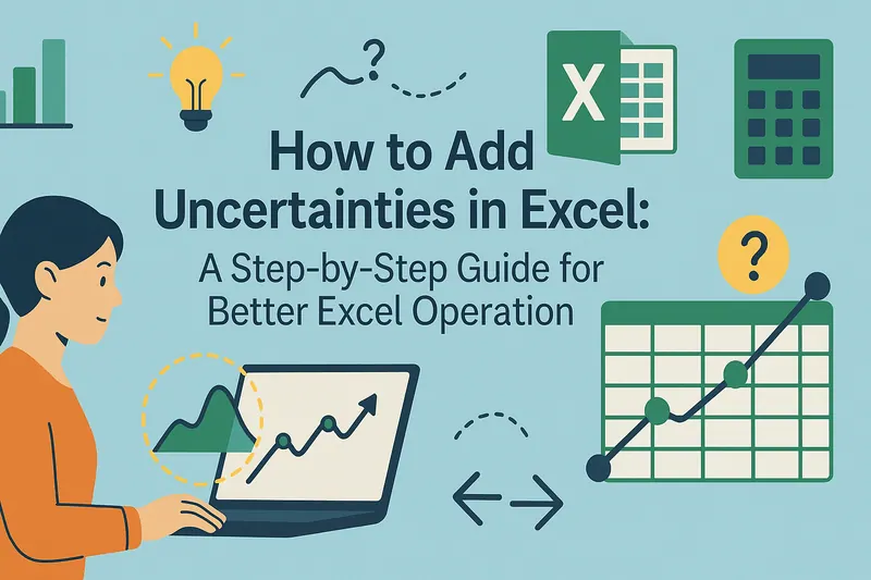How to Add Uncertainties in Excel: A Step-by-Step Guide for Better Data ...