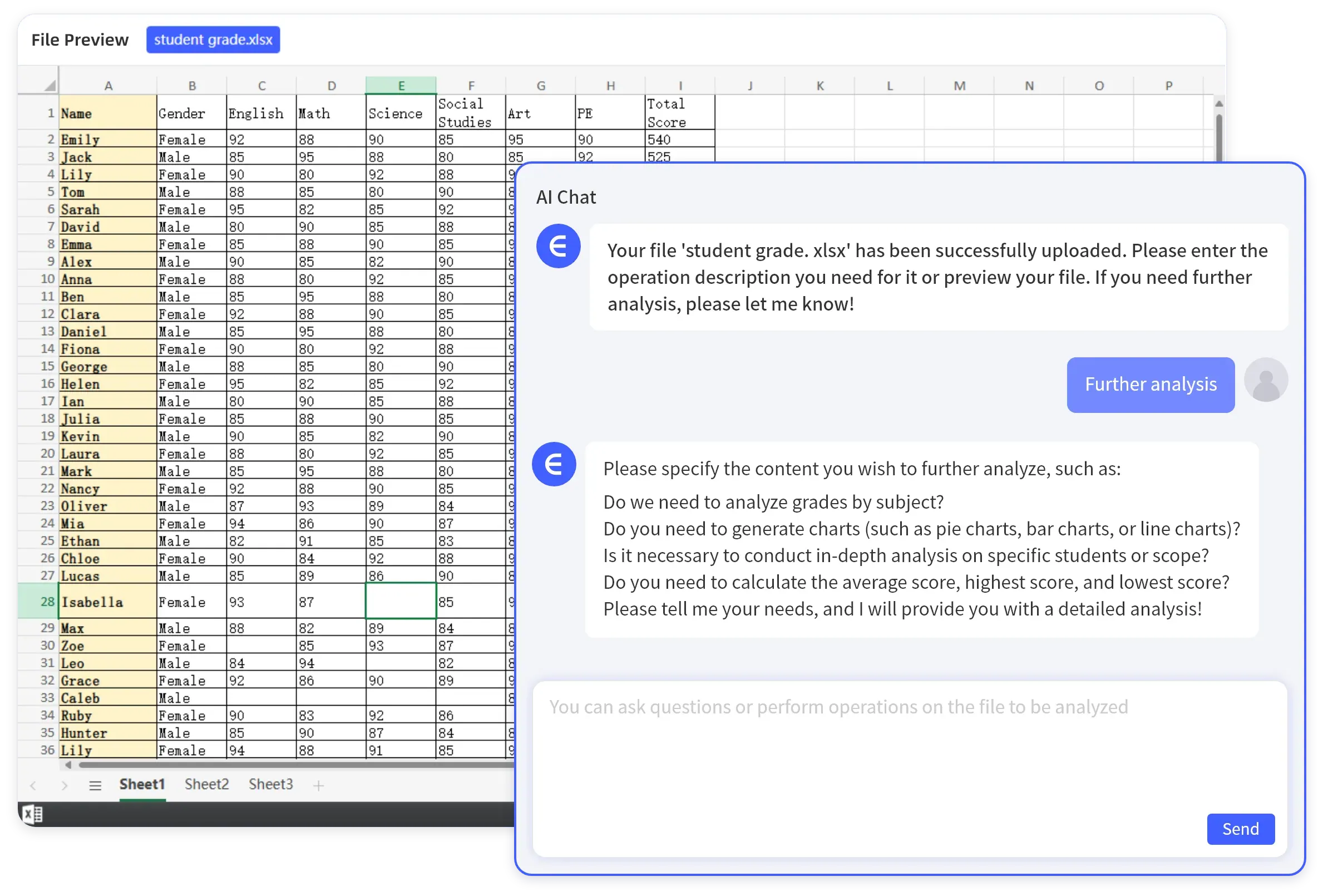 Asistente de hojas de cálculo con IA para Excel - RowSpeak